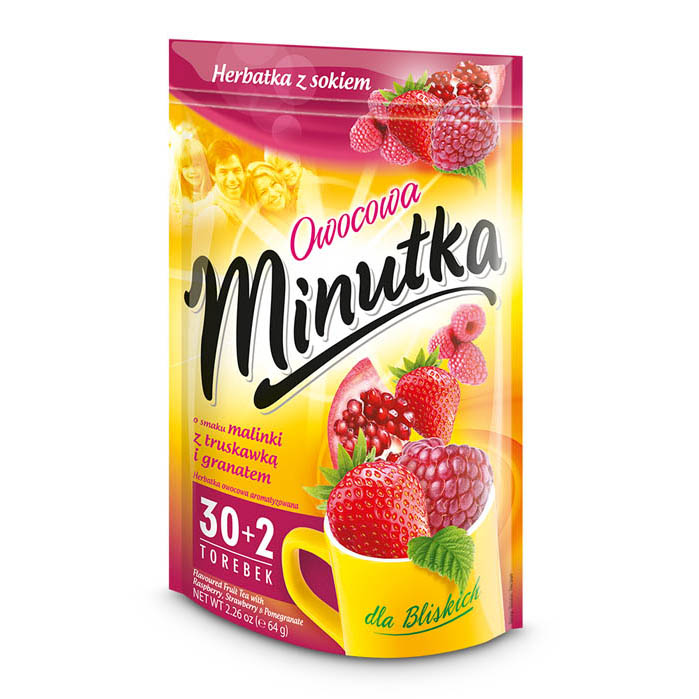 Herbatka owocowa Minutka Malinowa - Mokate Herbatka owocowa Minutka Malinowa - Mokate